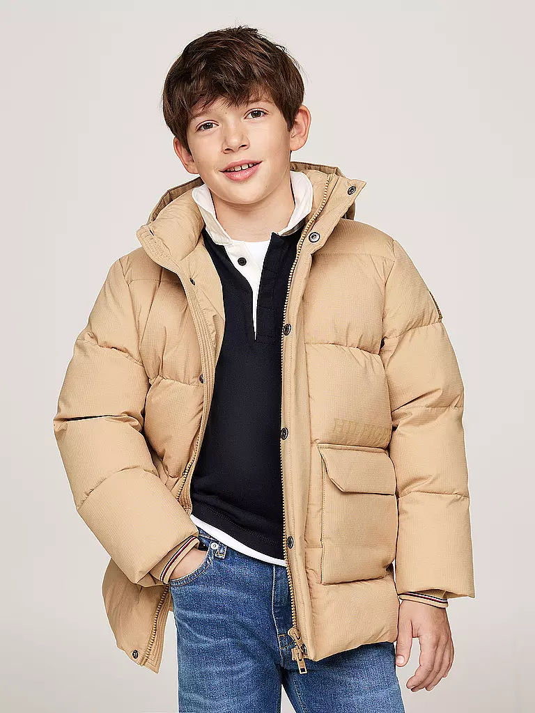Boys tommy hilfiger parka store